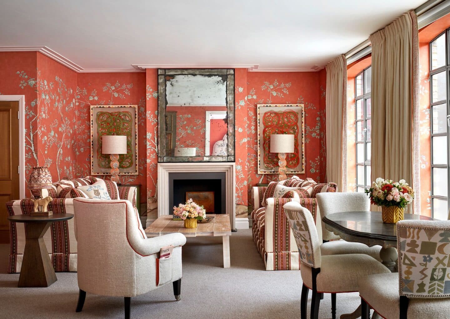 The Richmond Suite at The Soho Hotel - Kit Kemp Design Studio