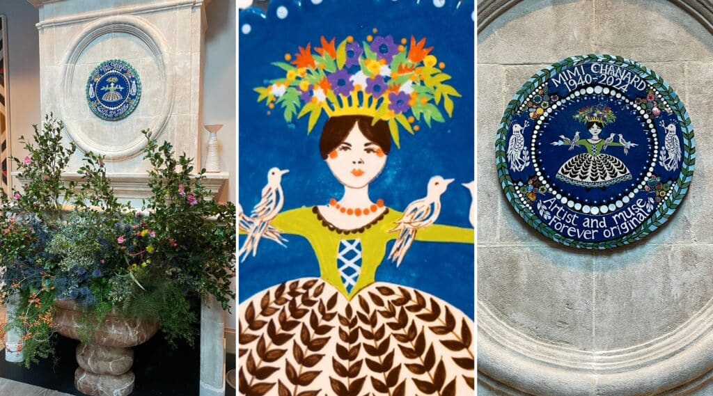 Our Tribute to Mimi Chanard: The Mimi Plaque - Kit Kemp Design Studio