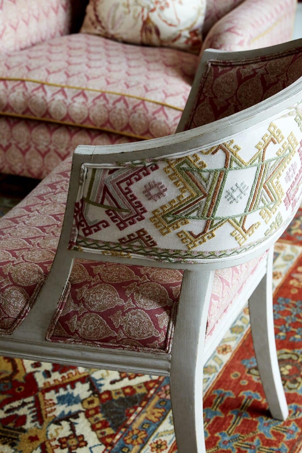 How To Give A Chair A Punch Of Personality - Kit Kemp Design Studio