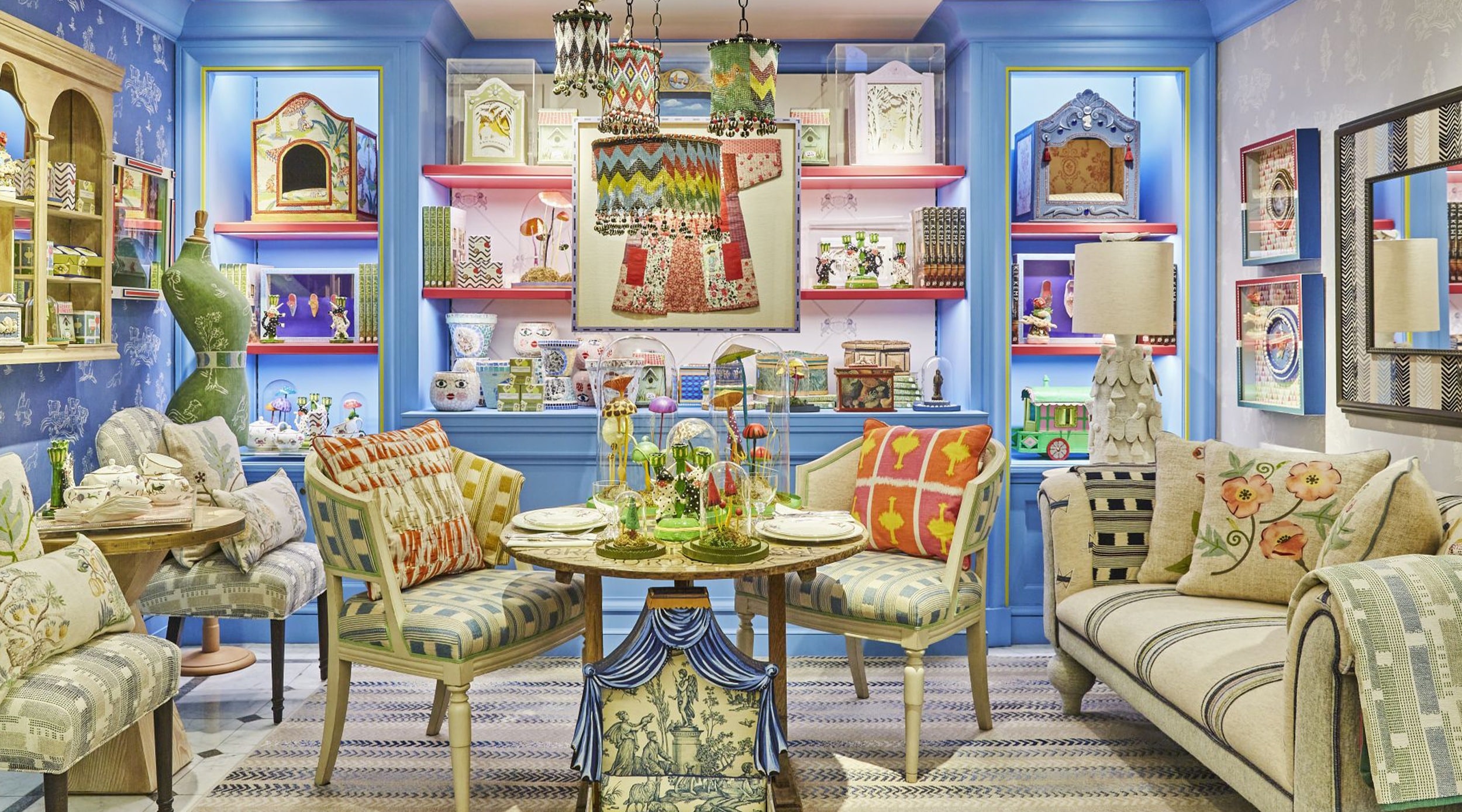 Our Bergdorf Goodman Jewel Box - Kit Kemp Design Studio