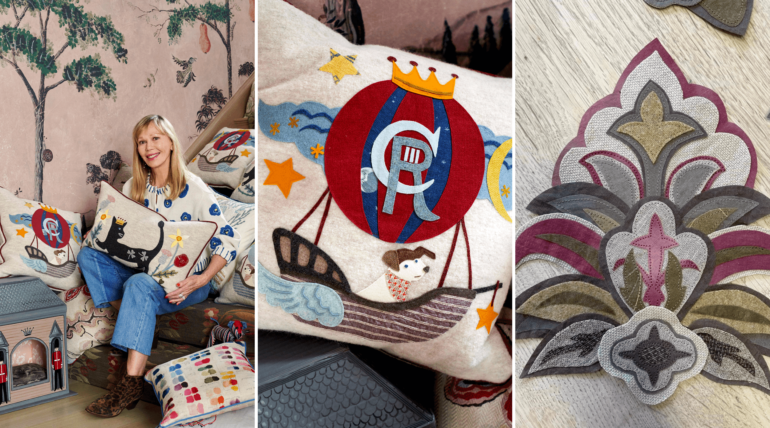 Behind the Scenes: How We Do Applique - Kit Kemp Design Studio