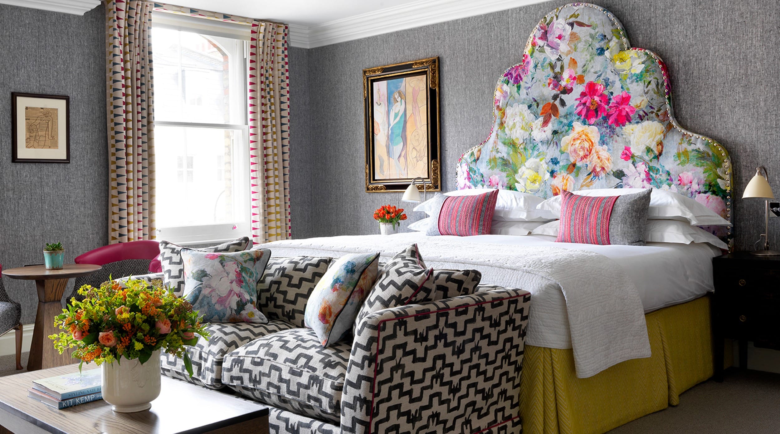 Room 200 at Charlotte Street Hotel - Kit Kemp Design Studio