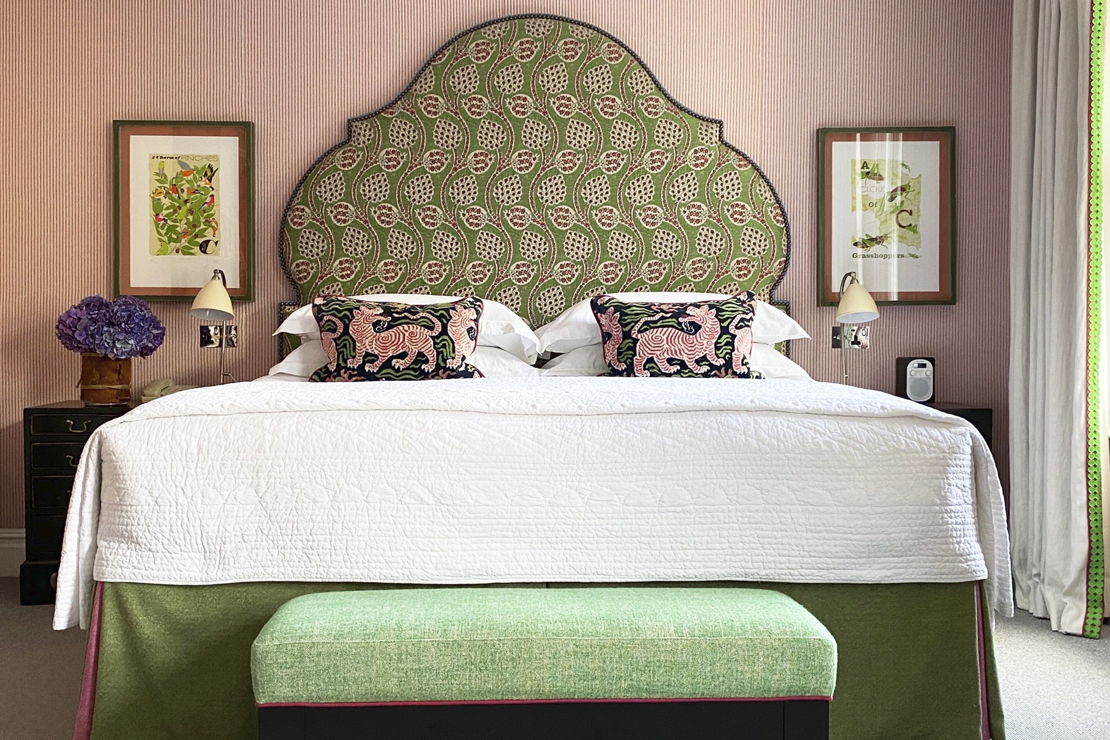 Room 202 at Charlotte Street Hotel - Kit Kemp Design Studio