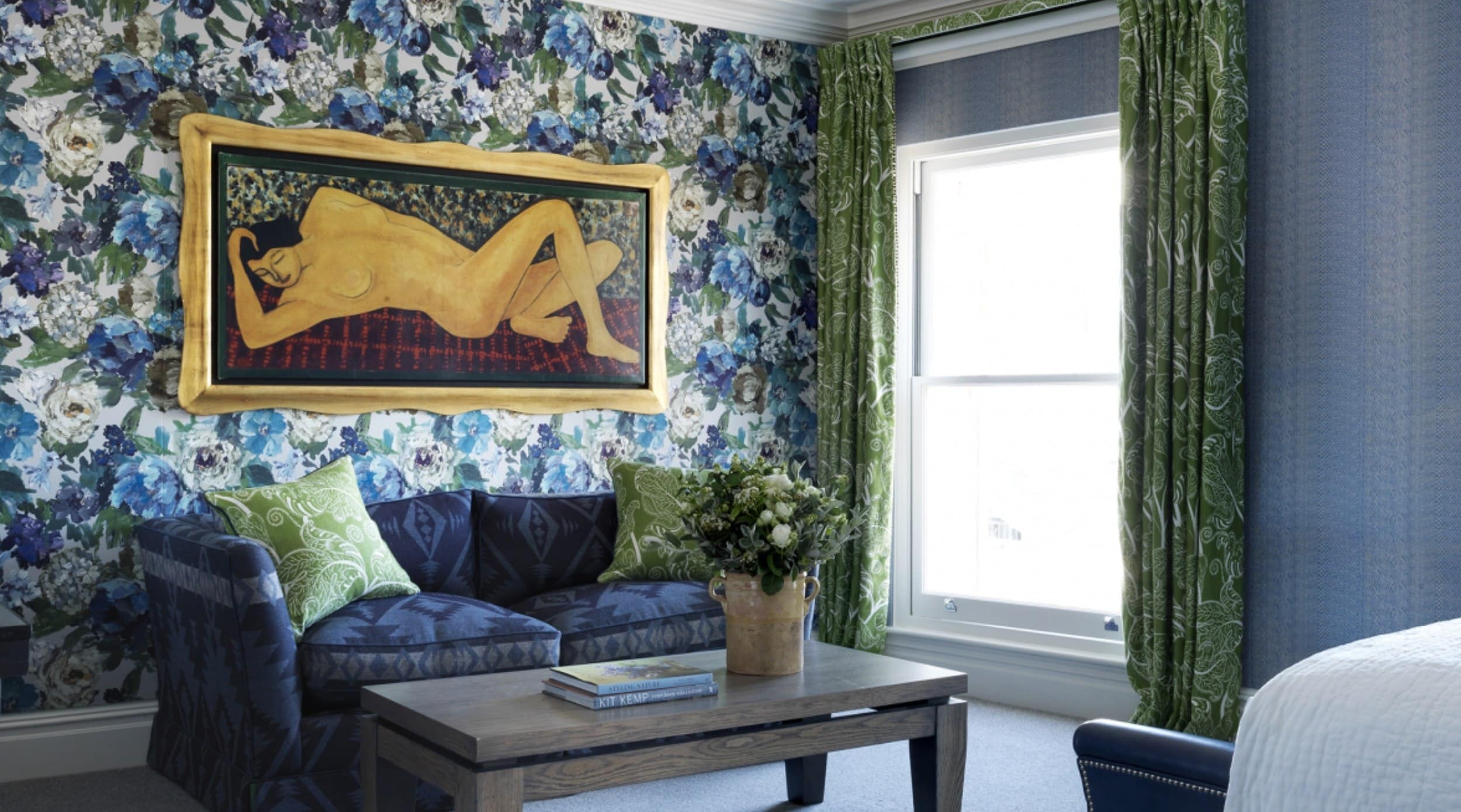 Room 308 at Charlotte Street Hotel - Kit Kemp Design Studio