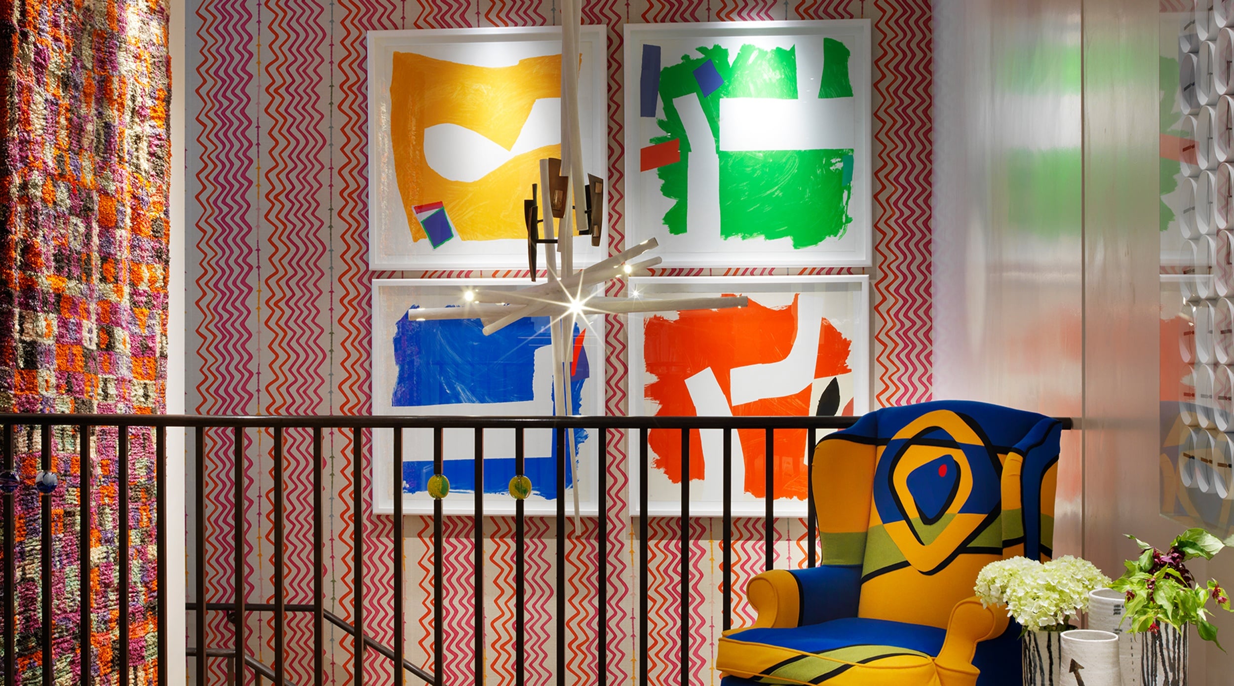 Colour Block - Abstract Paintings - Kit Kemp Design Studio