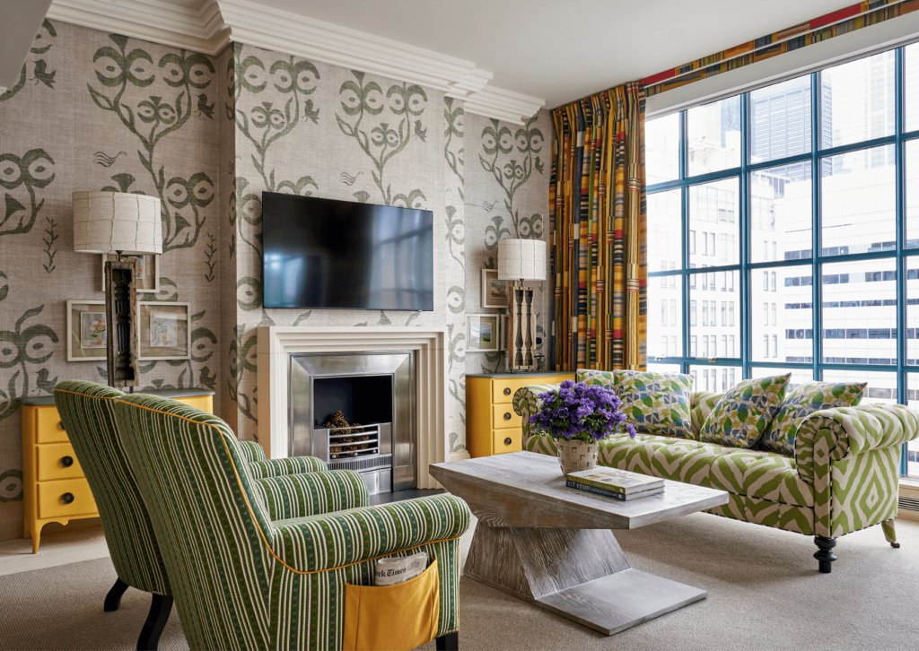 Room 1004 at Warren Street Hotel - Kit Kemp Design Studio