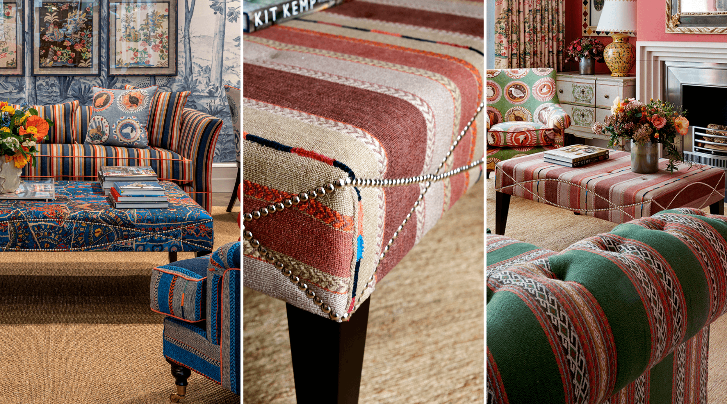 Ode to the Ottoman - Kit Kemp Design Studio