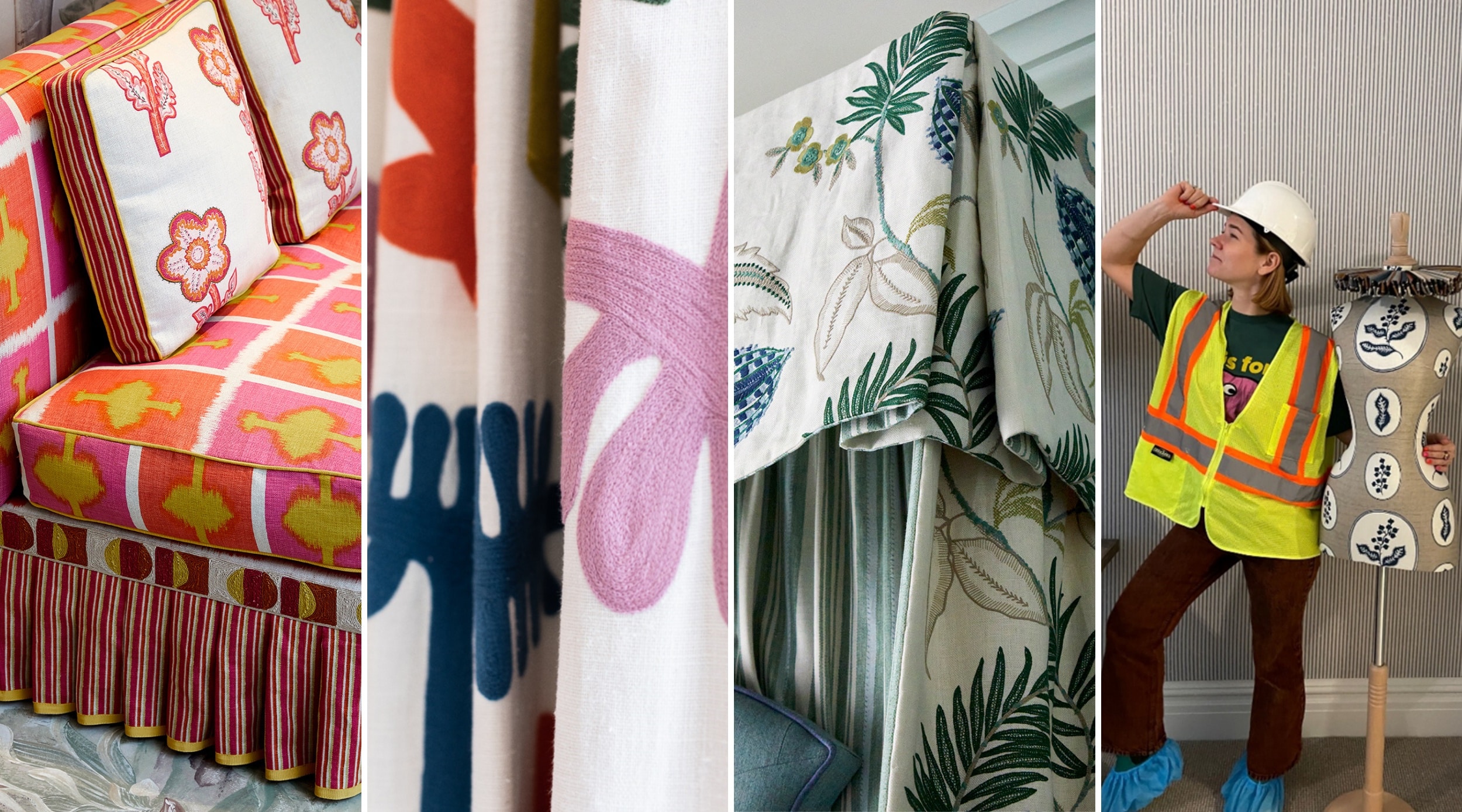 The Use of Pleats in Design - Kit Kemp Design Studio