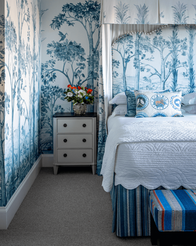 GP & J Baker x Kit Kemp Wallpaper: Tall Trees - Kit Kemp Design Studio