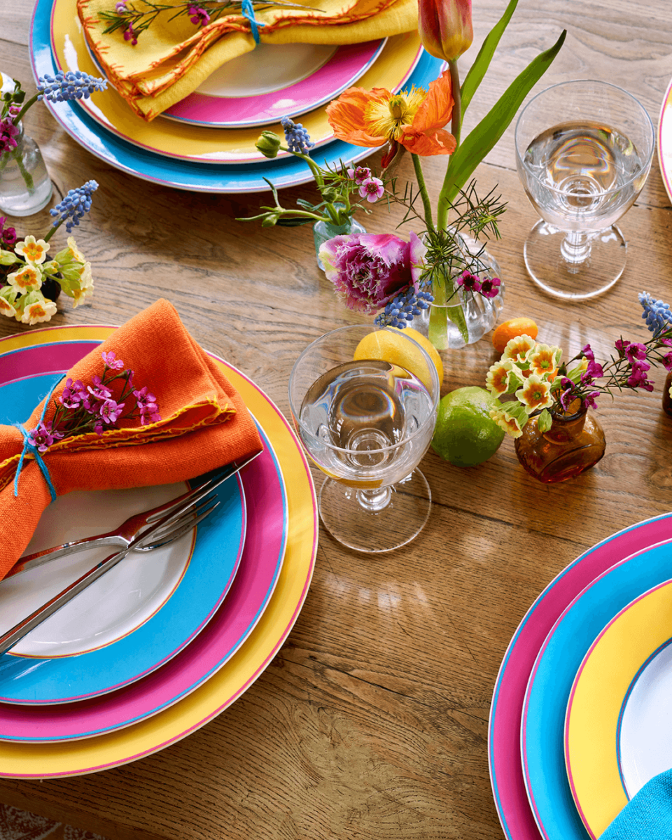 Our Flow Glassware Collection with Spode - Kit Kemp Design Studio