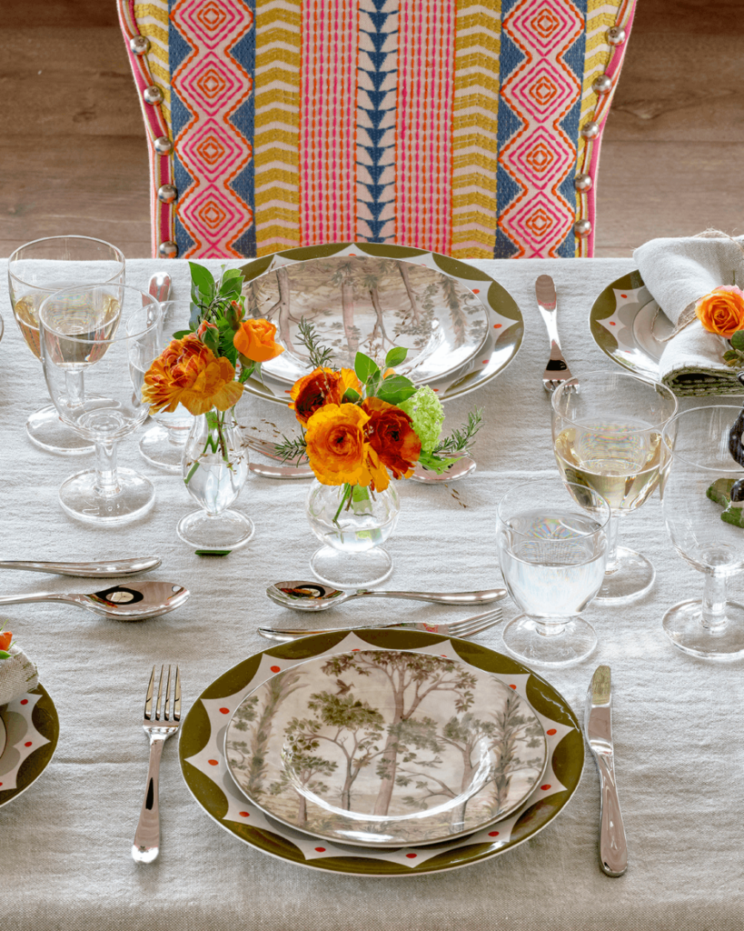 Our Flow Glassware Collection with Spode - Kit Kemp Design Studio