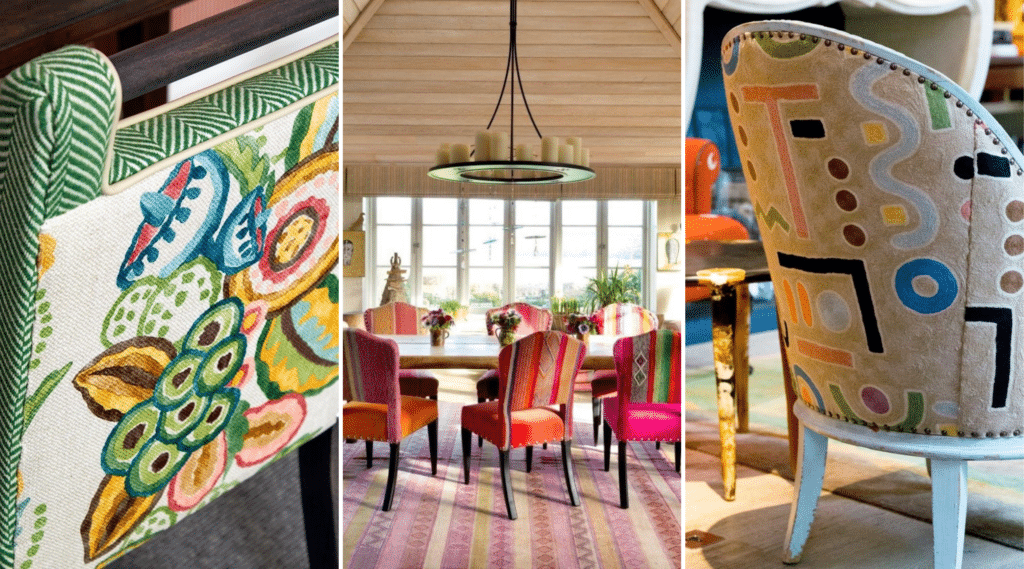 Funky Chair Backs - Kit Kemp Design Studio