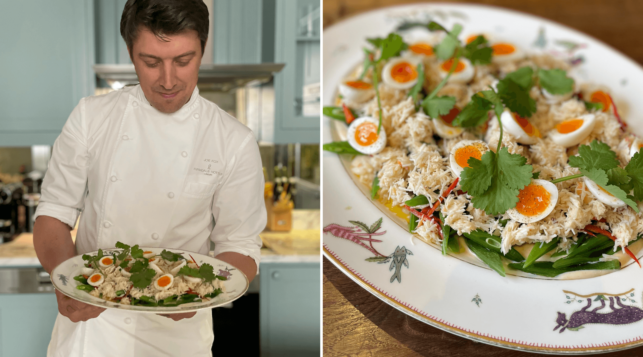 Joe's Jubilee Coronation Crab Salad - Kit Kemp Design Studio