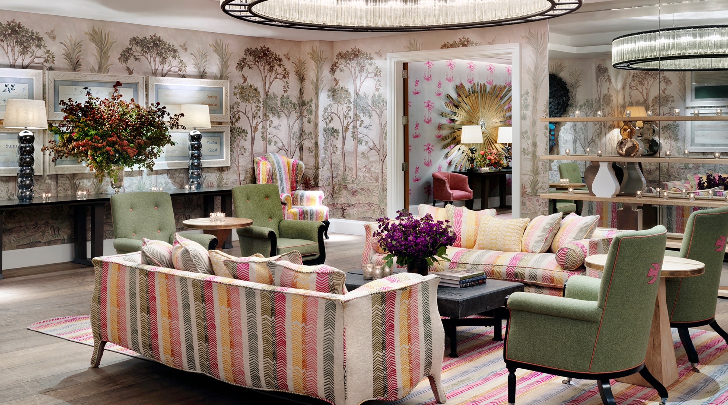 Mural or Wallpaper? - Kit Kemp Design Studio