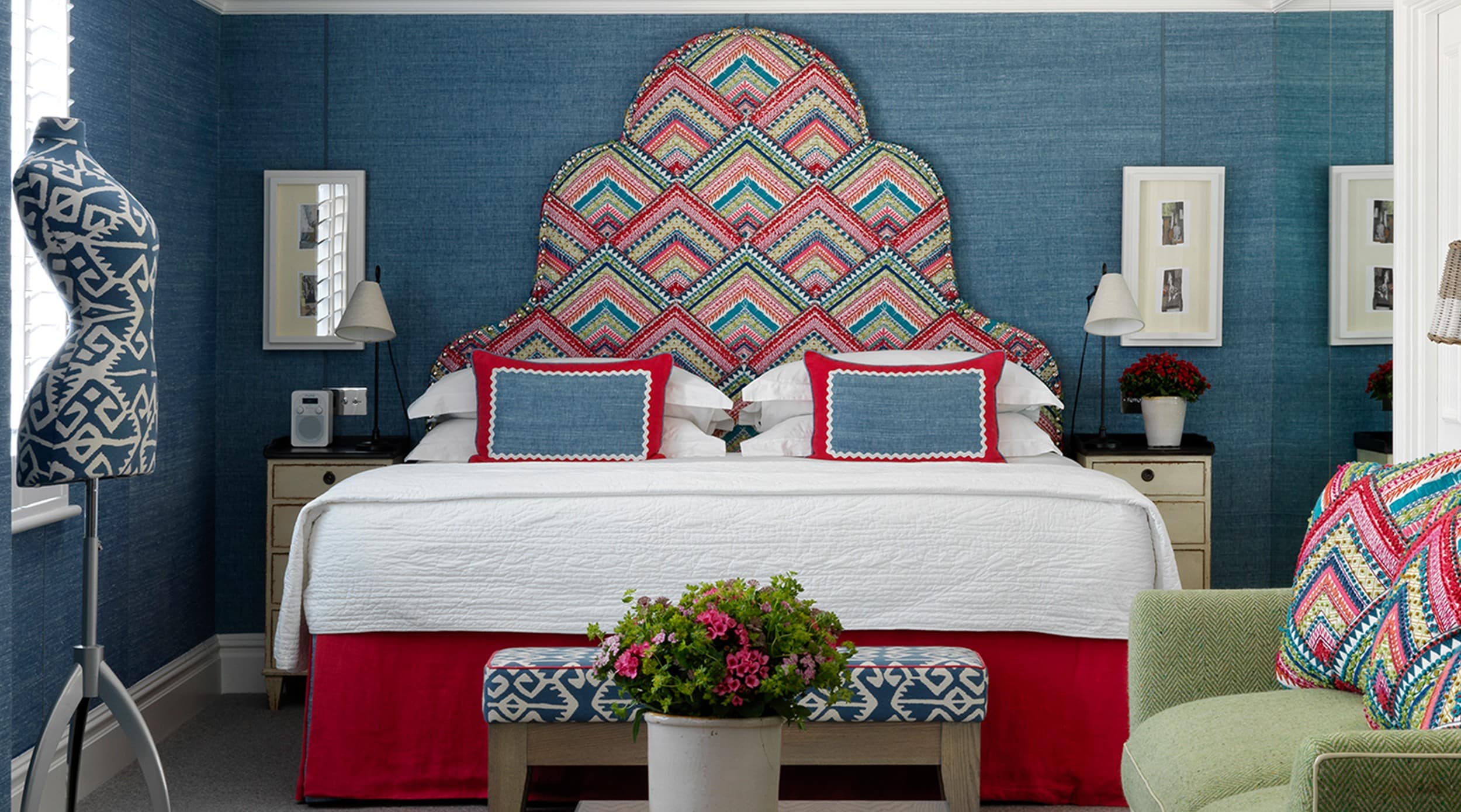 Room 204 at Knightsbridge Hotel - Kit Kemp Design Studio