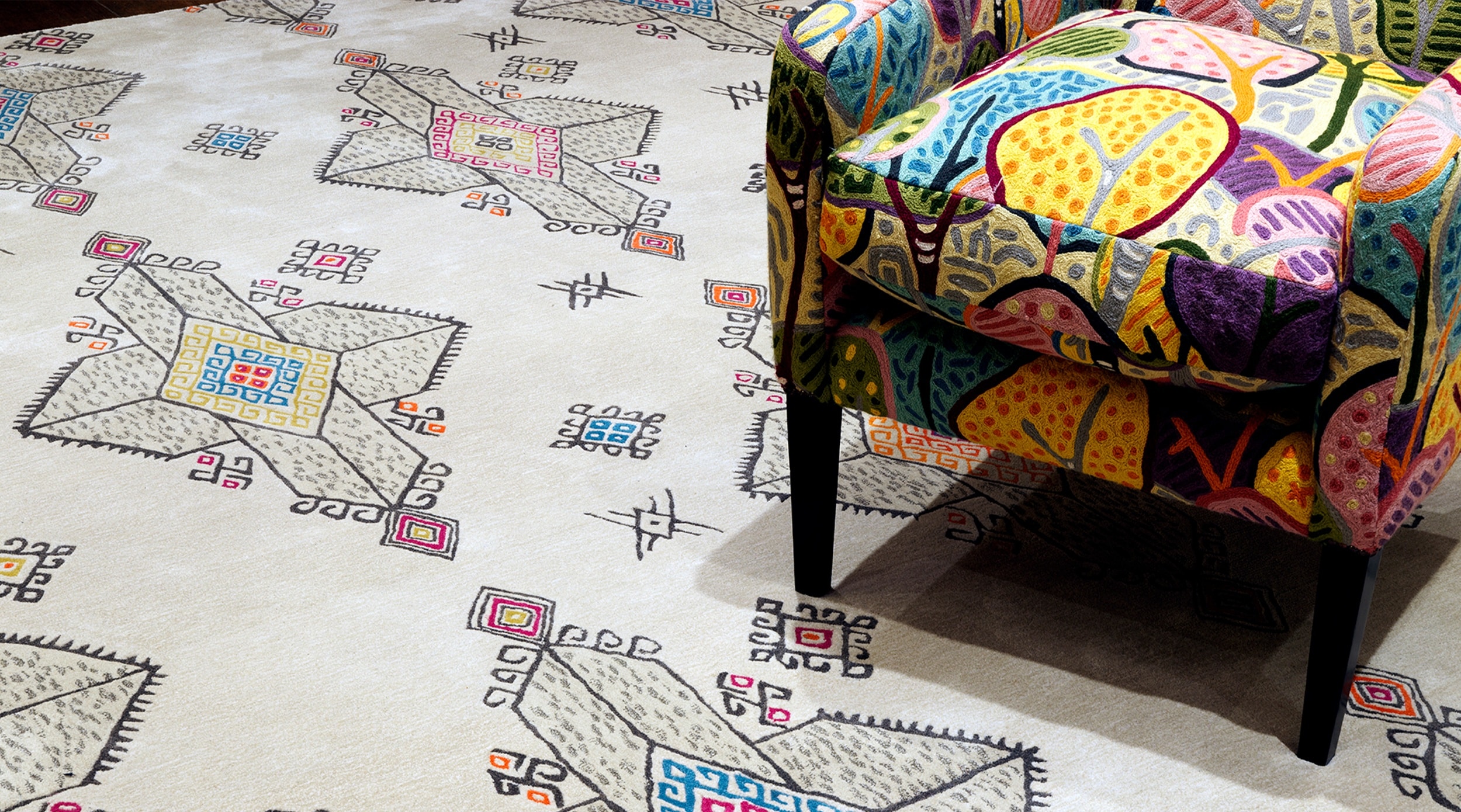 Magic Carpet - A Recipe for Designing a Rug - Kit Kemp Design Studio