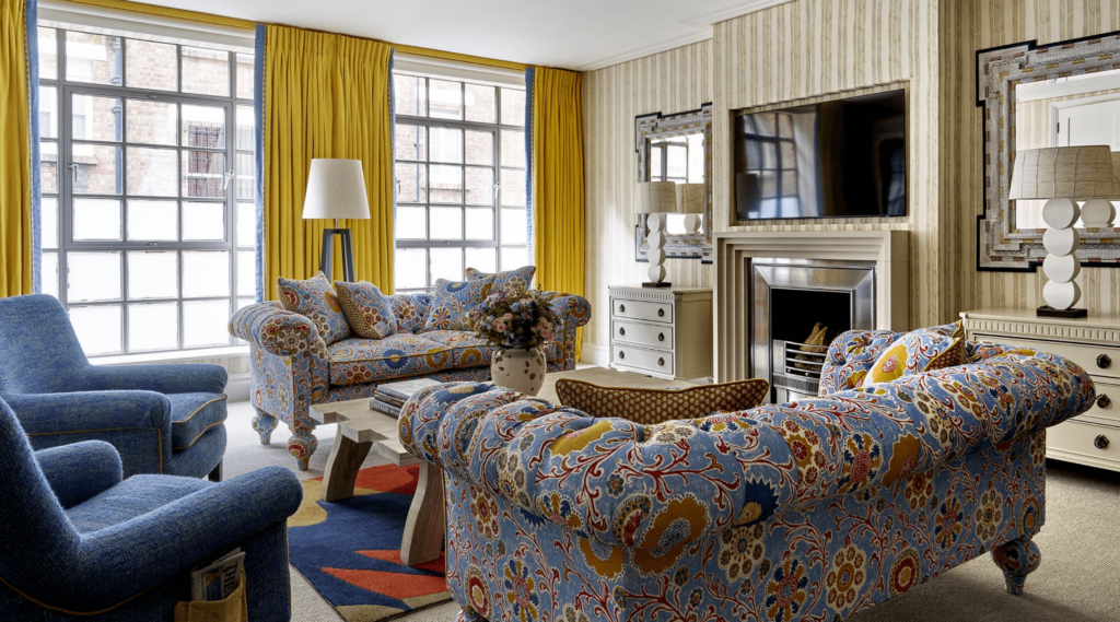 Soho Residence at The Soho Hotel - Kit Kemp Design Studio