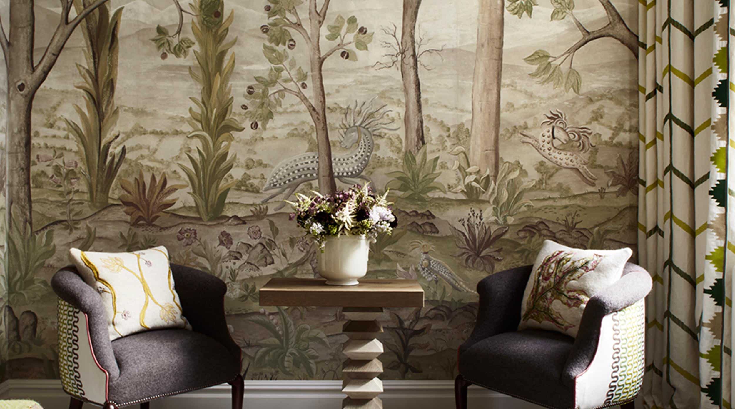 5 Tips for Playing with Pictorial Patterns - Kit Kemp Design Studio