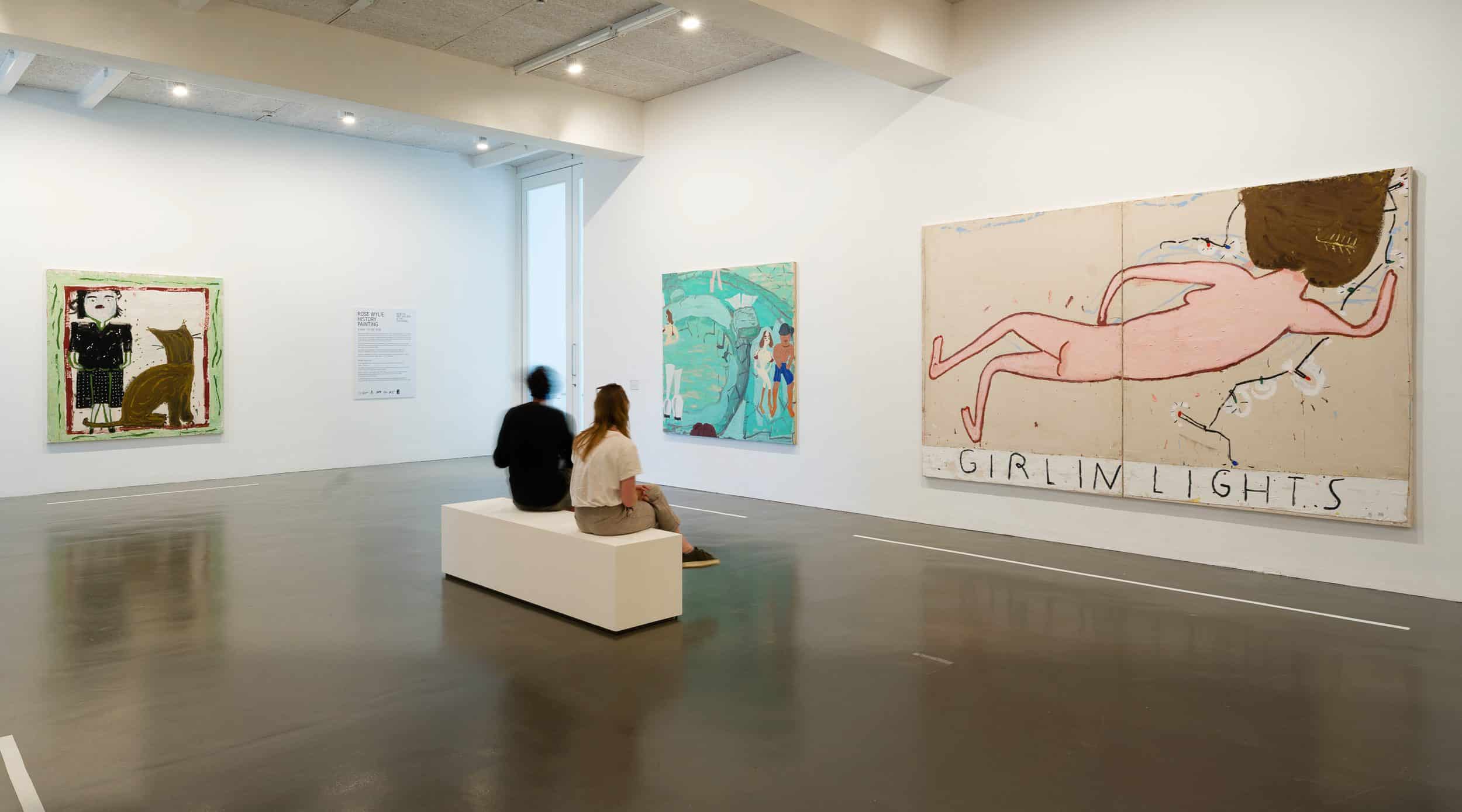Rose Wylie: History Painting at Newlyn Art Gallery & The Exchange - Kit Kemp Design Studio